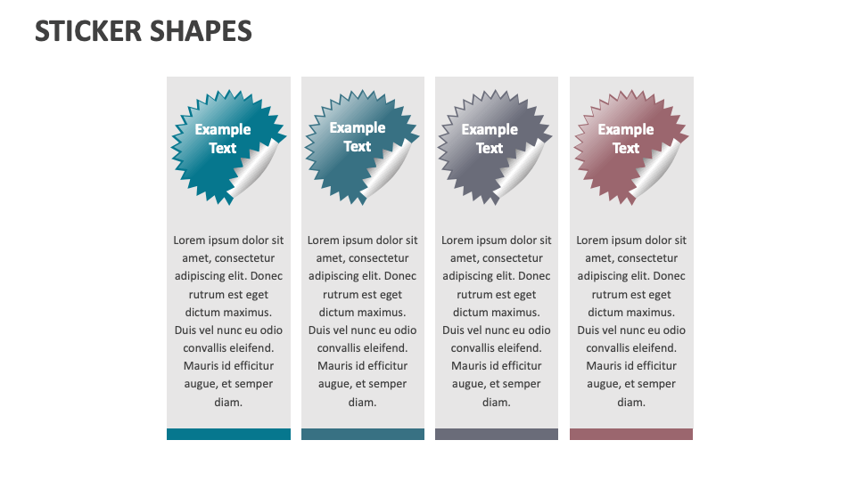 Sticker Shapes Template for PowerPoint and Google Slides - PPT Slides