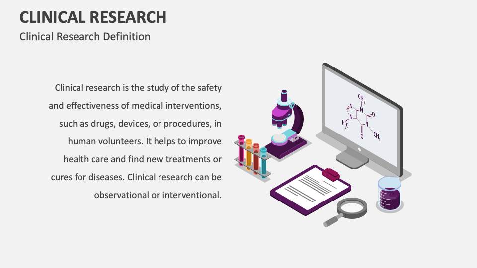 Clinical Research PowerPoint and Google Slides Template - PPT Slides