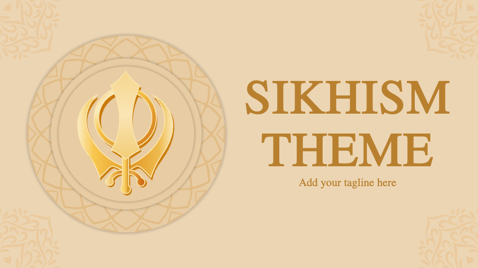 Sikhism Presentation Theme for PowerPoint and Google Slides - PPT Slides