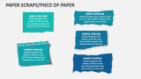 Paper Scraps/Piece of Paper Template for PowerPoint and Google Slides ...