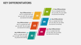 Key Differentiators PowerPoint and Google Slides Template - PPT Slides