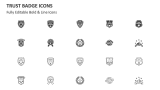 Trust Badge Icons for Google Slides and PowerPoint