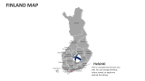 Finland Map for Google Slides and PowerPoint - PPT Slides