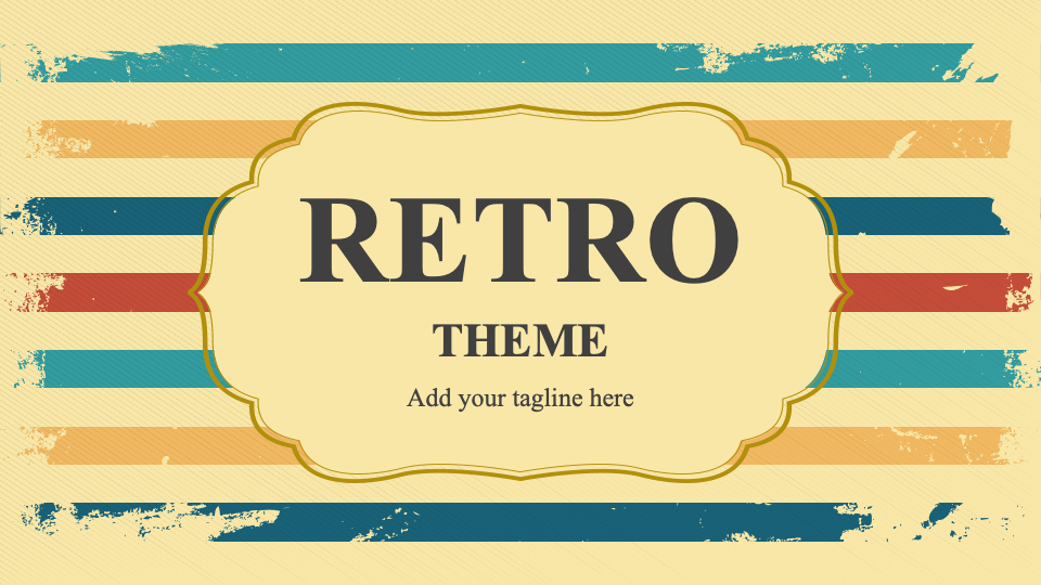 Free Retro Presentation Theme for Google Slides and PowerPoint