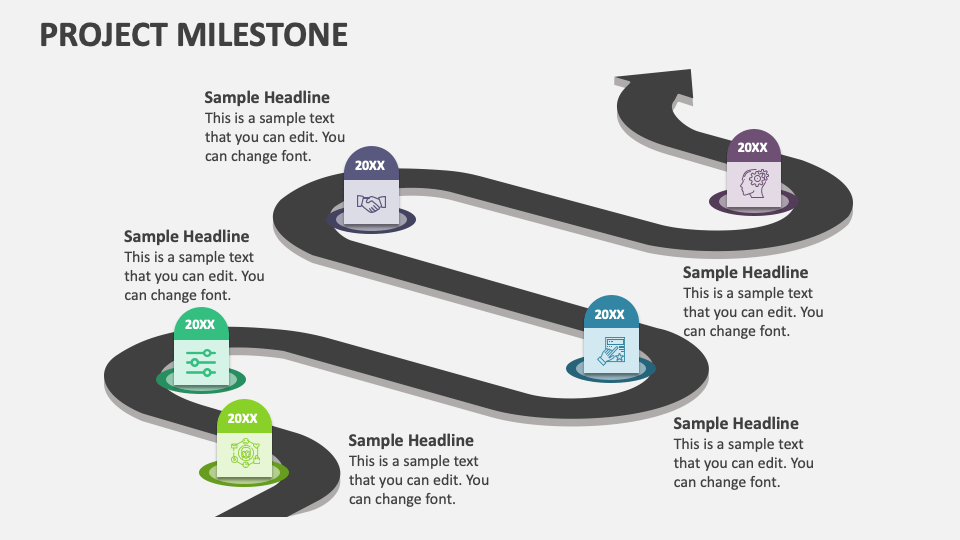 Project Milestone PowerPoint and Google Slides Template - PPT Slides