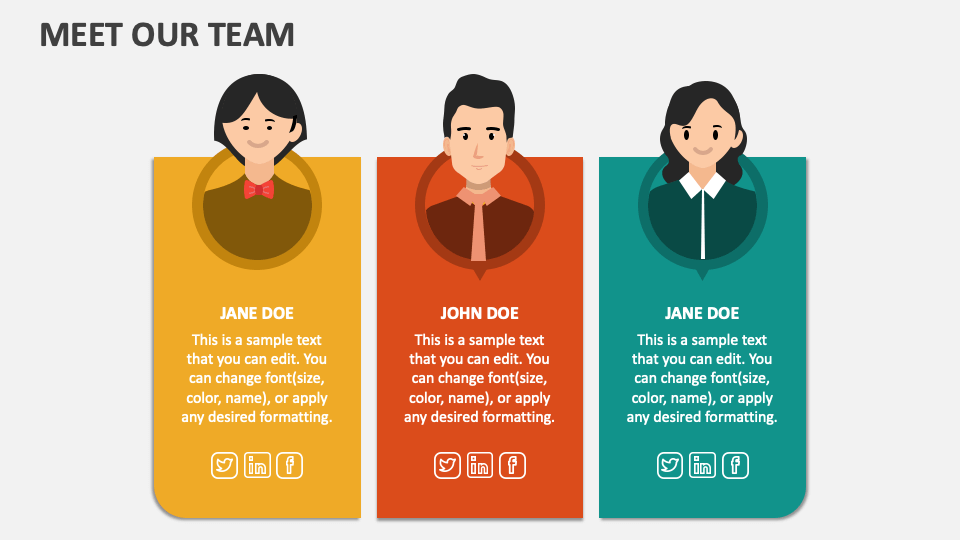 Meet Our Team PowerPoint and Google Slides Template - PPT Slides