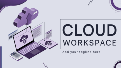 Cloud Workspace Template for Google Slides and PowerPoint - PPT Slides
