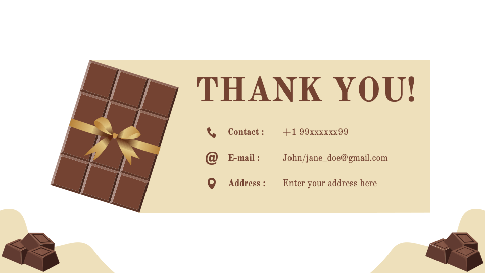 Chocolate Presentation Theme for PowerPoint and Google Slides - PPT Slides