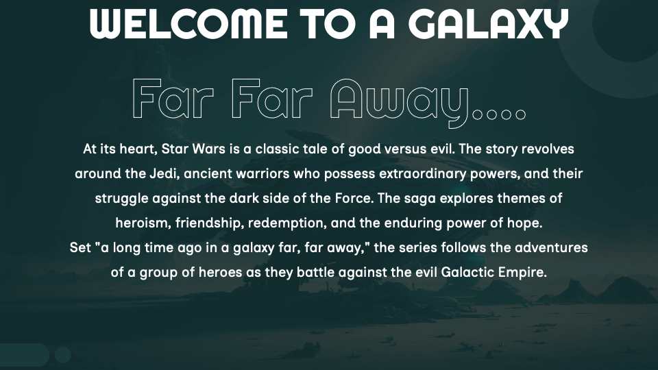 Free - Star Wars Template for Google Slides and PowerPoint - PPT Slides