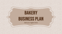 Bakery Business Plan PowerPoint and Google Slides Template - PPT Slides