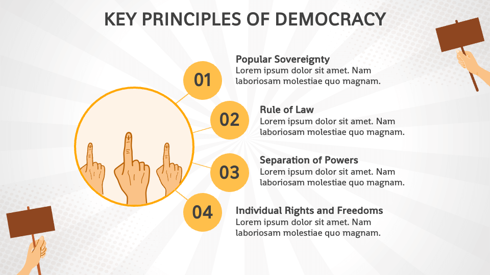 Free Democracy Presentation Theme for Google Slides and PowerPoint