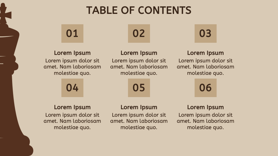 Free Chess Presentation Theme for Google Slides and PowerPoint
