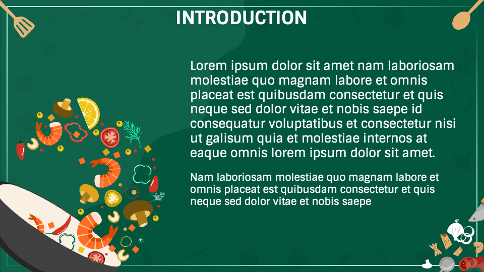 Free Cooking Presentation Theme for Google Slides and PowerPoint