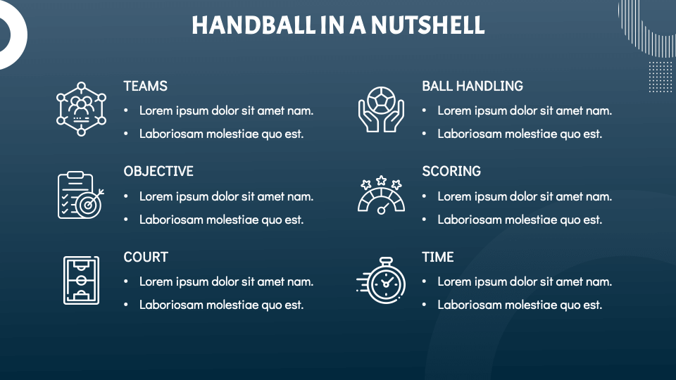 Free - Handball Presentation Theme for Google Slides and PowerPoint ...