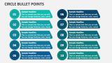 Circle Bullet Points PowerPoint and Google Slides Template - PPT Slides