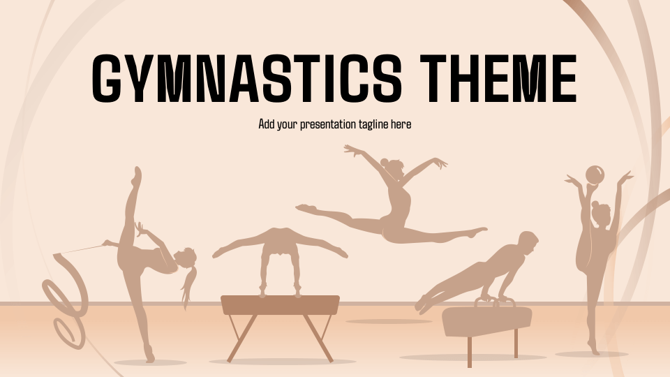 Free Gymnastics Presentation Theme for Google Slides and PowerPoint