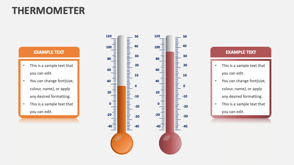 Thermometer Template for PowerPoint and Google Slides - PPT Slides