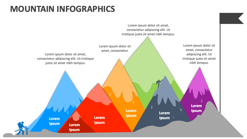 Mountain Infographics Template for PowerPoint and Google Slides - PPT ...