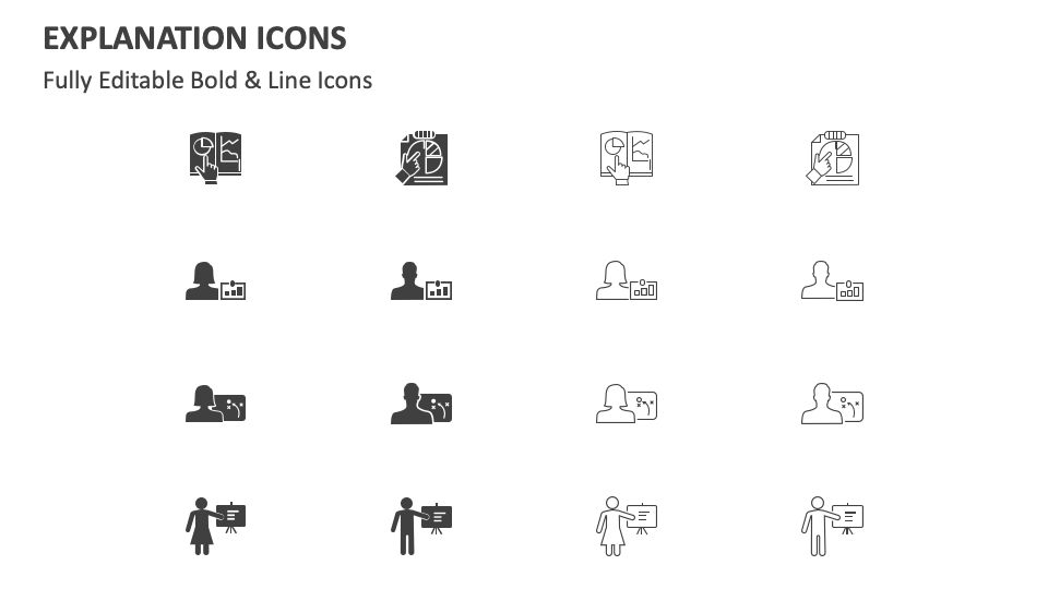 Explanation Icons for Google Slides and PowerPoint