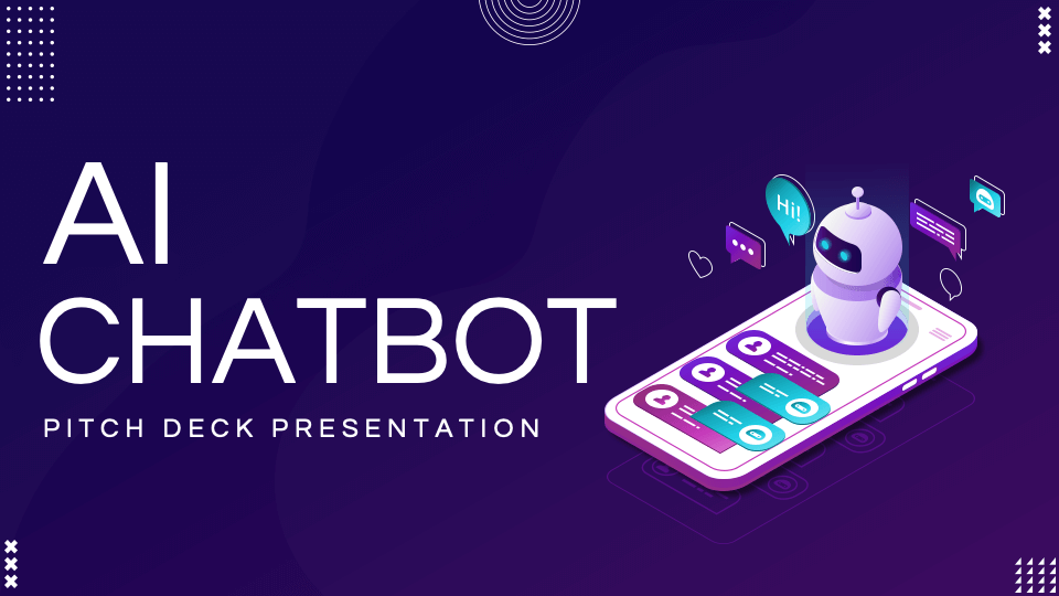 AI Chatbot Pitch Deck for Google Slides and PowerPoint - PPT Slides