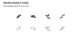 Paying Money Icons for Google Slides and PowerPoint