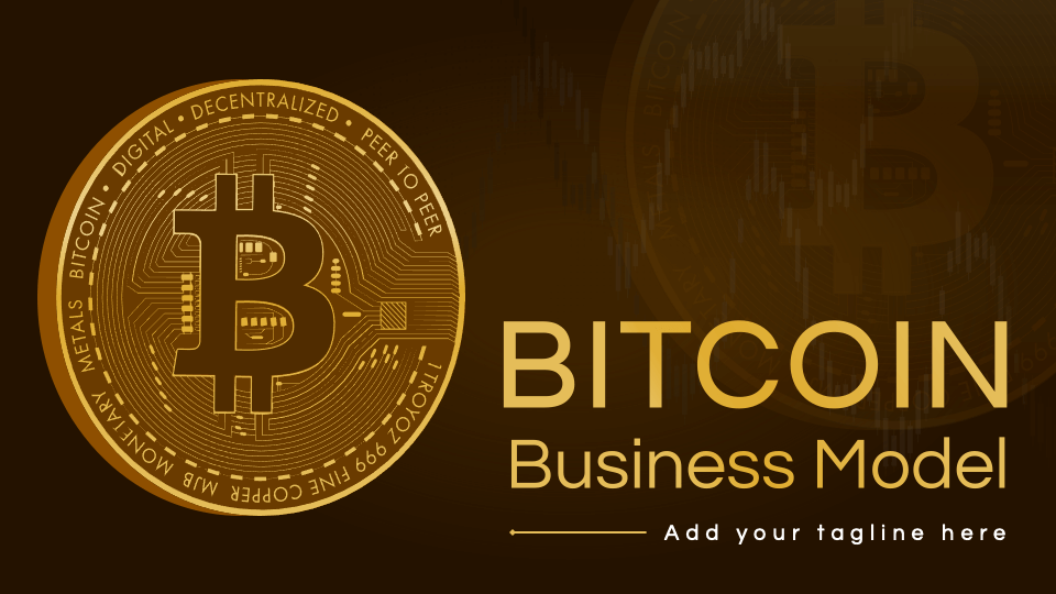 Bitcoin Business Model Presentation for Google Slides and PowerPoint