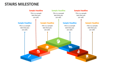 Stairs Milestone PowerPoint and Google Slides Template - PPT Slides