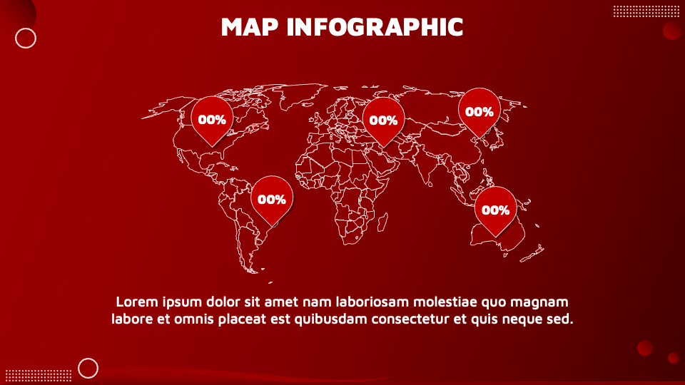 Minimal Red Presentation for Google Slides and PowerPoint