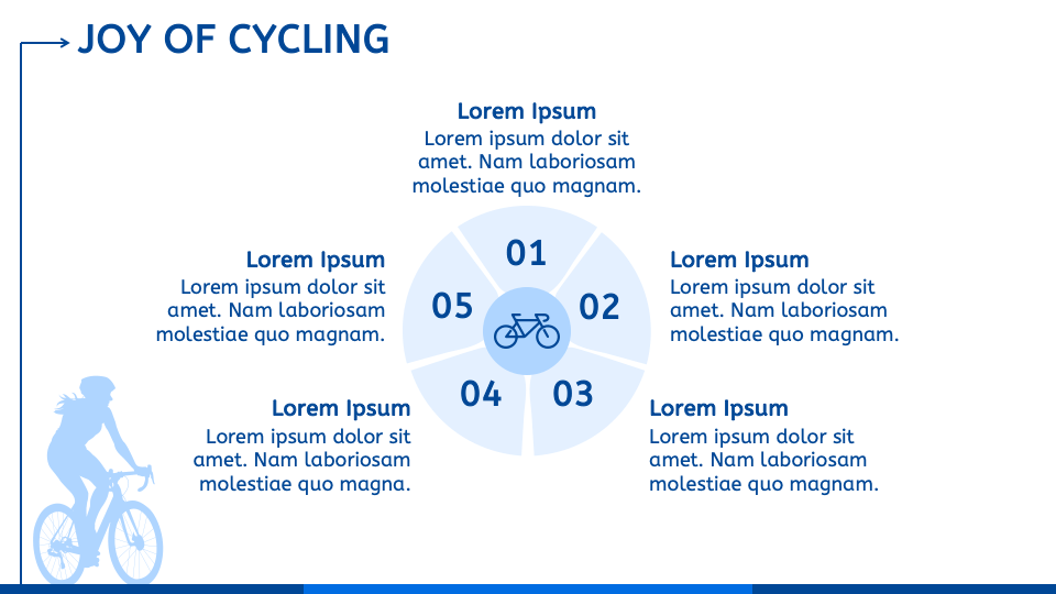 Free Cycling Presentation Theme for Google Slides and PowerPoint