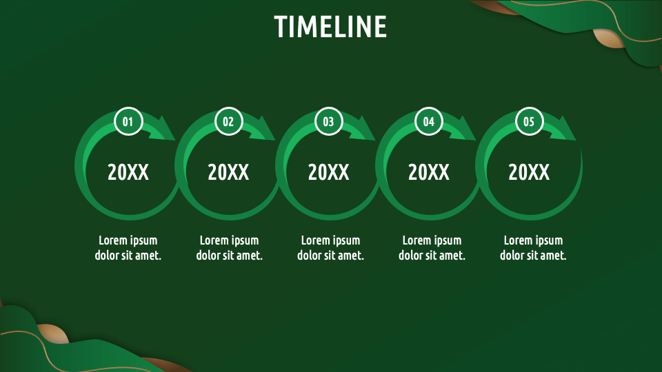 Green Background Presentation Theme for PowerPoint and Google Slides ...