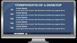 Desktop Presentation Theme for PowerPoint and Google Slides - PPT Slides