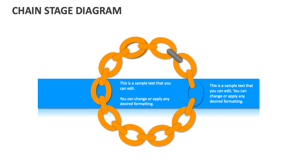 Chain Stage Diagram Template for PowerPoint and Google Slides - PPT Slides