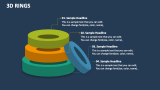 3D Rings PowerPoint and Google Slides Template - PPT Slides