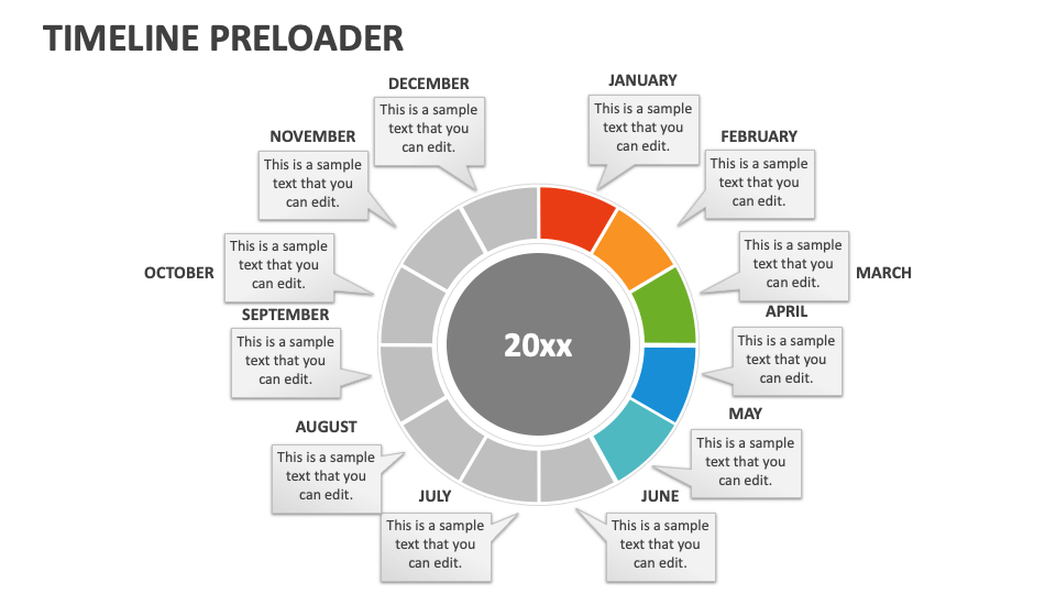 Timeline Preloader Template for PowerPoint and Google Slides - PPT Slides