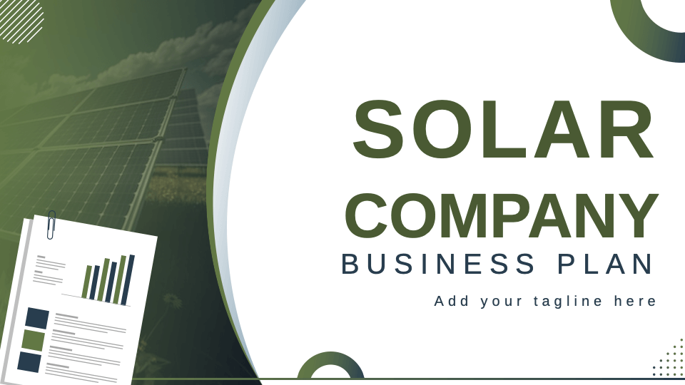 Solar Company Business Plan Template for Google Slides and PowerPoint ...