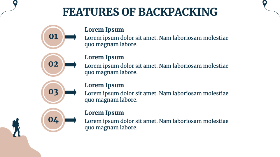 Backpacking Presentation Theme for PowerPoint and Google Slides - PPT Slides