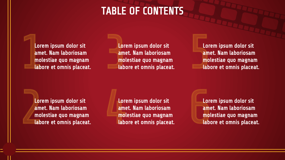 Free Box Office Presentation Theme for Google Slides and PowerPoint