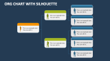 ORG Chart with Silhouette Template for PowerPoint and Google Slides ...