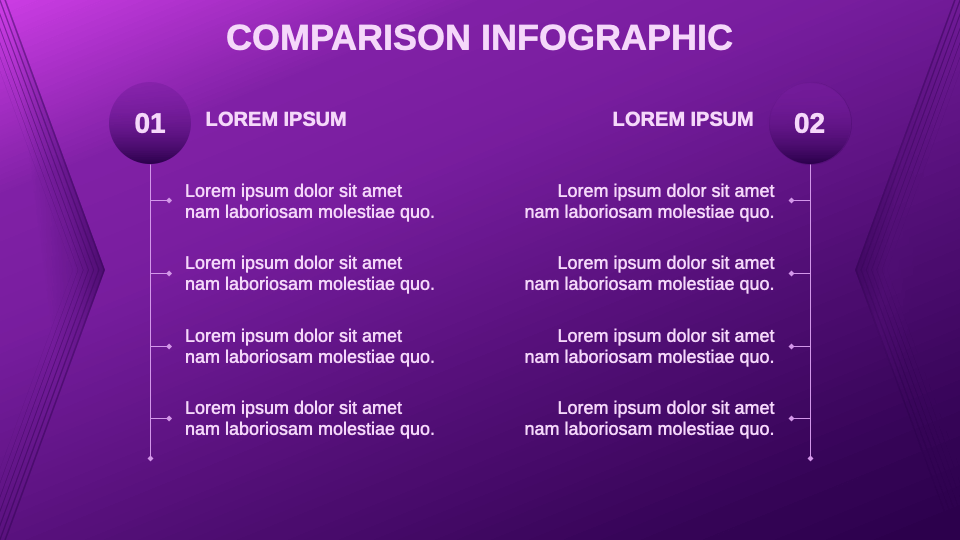 Free Purple Background Presentation for Google Slides and PowerPoint