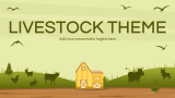 Free Livestock Presentation Theme for Google Slides and PowerPoint
