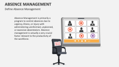 Absence Management PowerPoint and Google Slides Template - PPT Slides