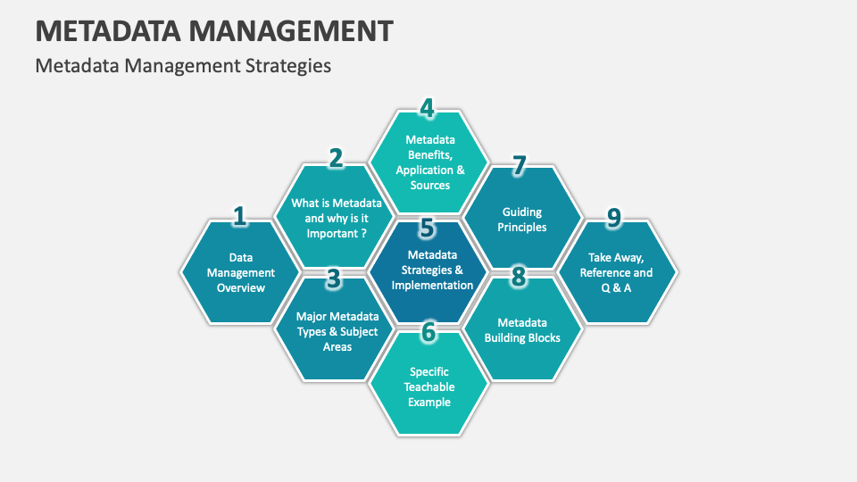 Metadata Management Template for PowerPoint and Google Slides - PPT Slides