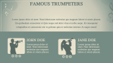 Free Trumpet Theme for Google Slides and PowerPoint