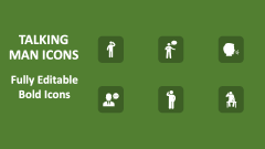Talking Man Icons for Google Slides and PowerPoint