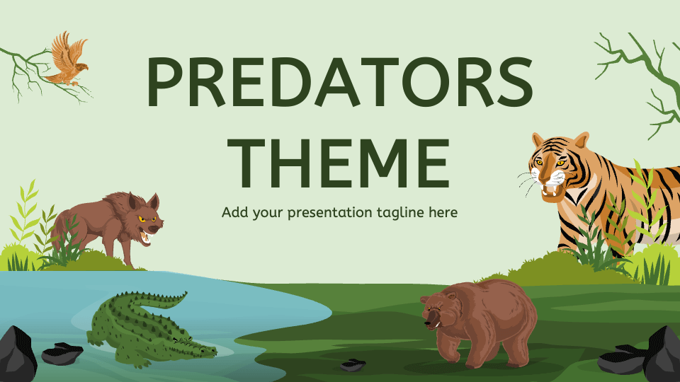 Free Predators Theme for Google Slides and PowerPoint