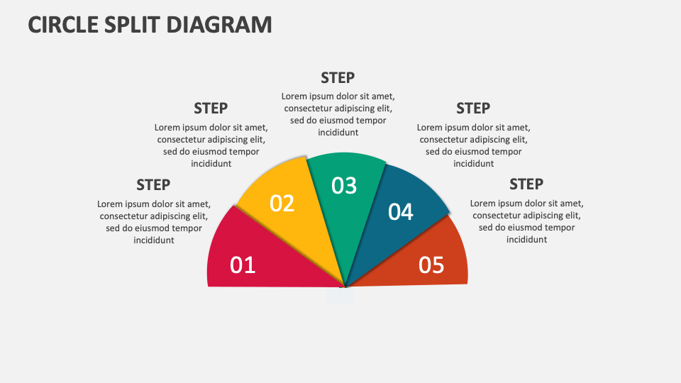 Circle Split Diagram for PowerPoint and Google Slides - PPT Slides