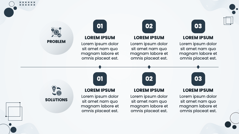 Problem Solution Slides for Google Slides and PowerPoint - PPT Slides
