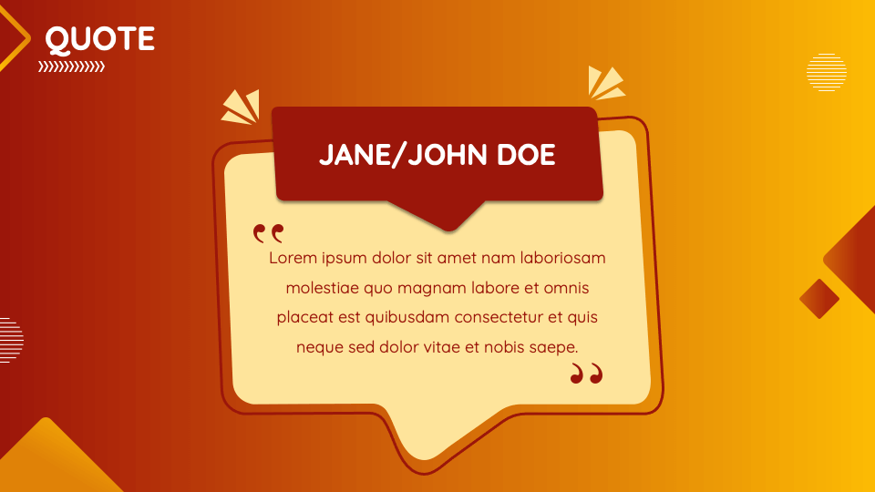 Free Motivation Presentation Theme for Google Slides and PowerPoint
