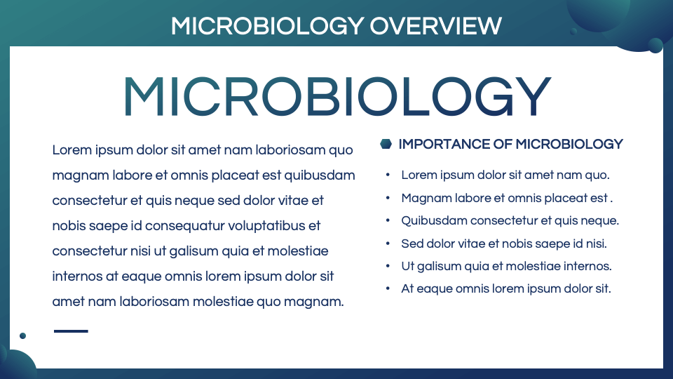 Free - Microbiology Breakthrough Presentation Theme for Google Slides ...