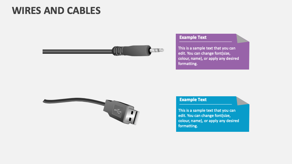 Wires and Cables Template for PowerPoint and Google Slides - PPT Slides